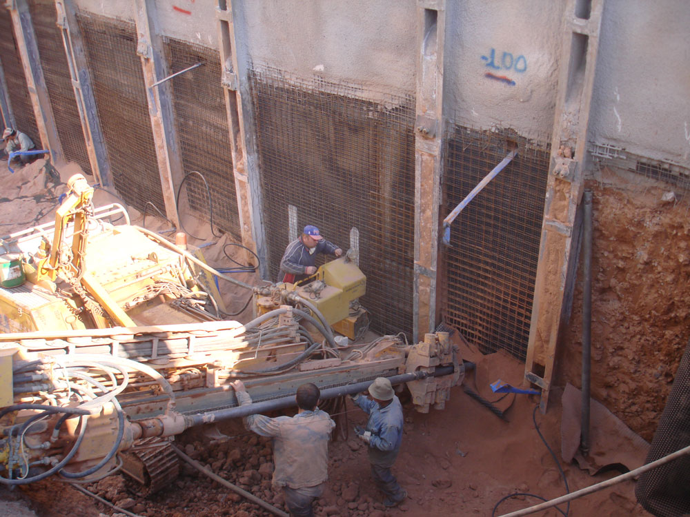 High Rise Office Building with four Basements – Technodynamics